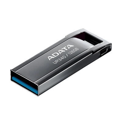 ADATA Lapiz USB UR340 128GB USB 3.2 Metal Black | Tiendade